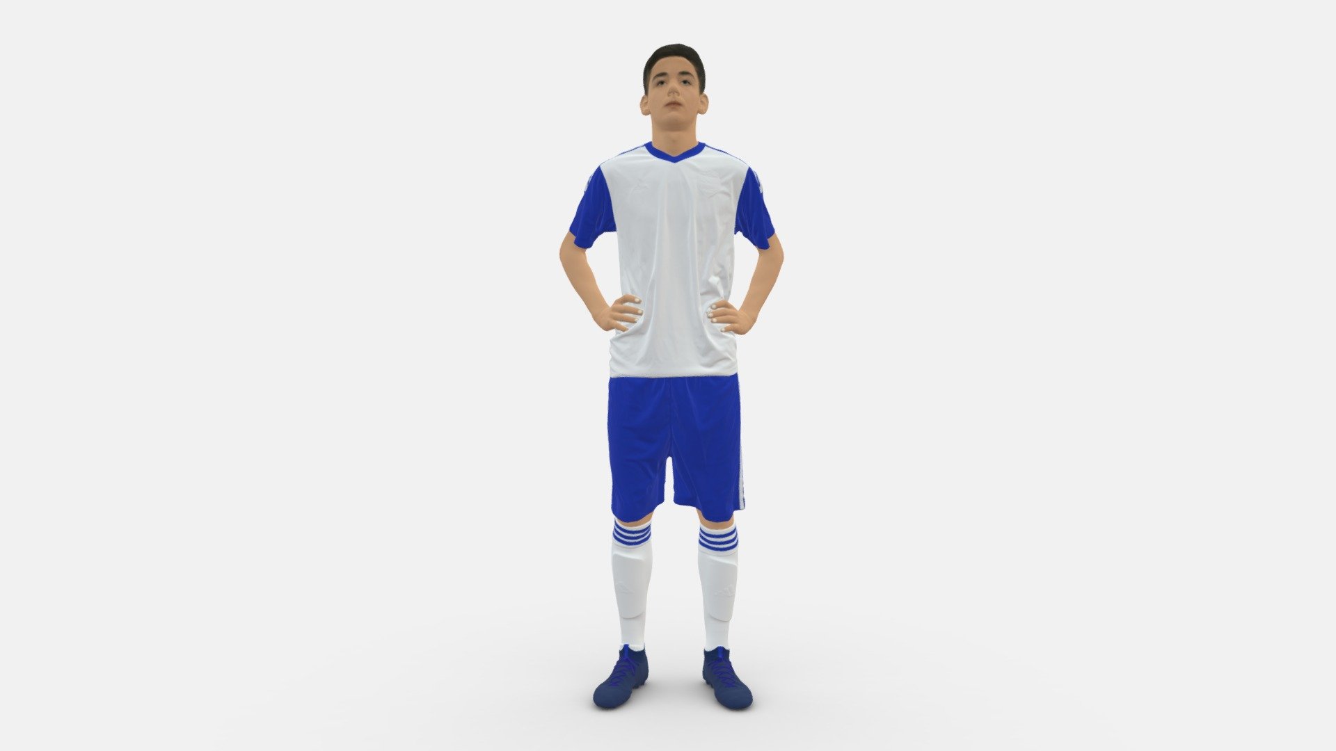 Soccer player 1114-8 - Buy Royalty Free 3D model by 3DFarm [33a15a7 ...