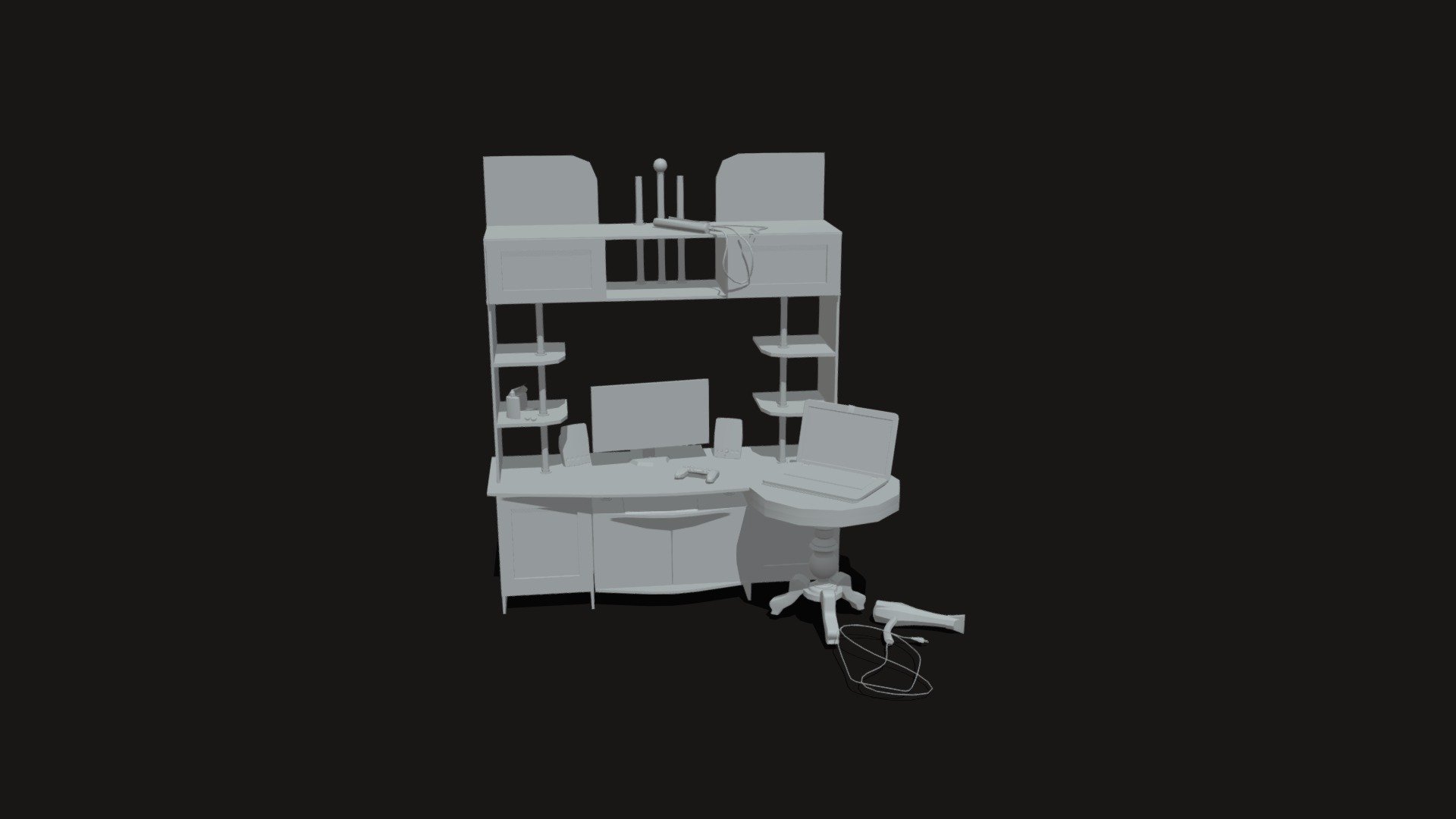 Homeworkhome - Download Free 3D model by Zyryagin [33a22e0] - Sketchfab