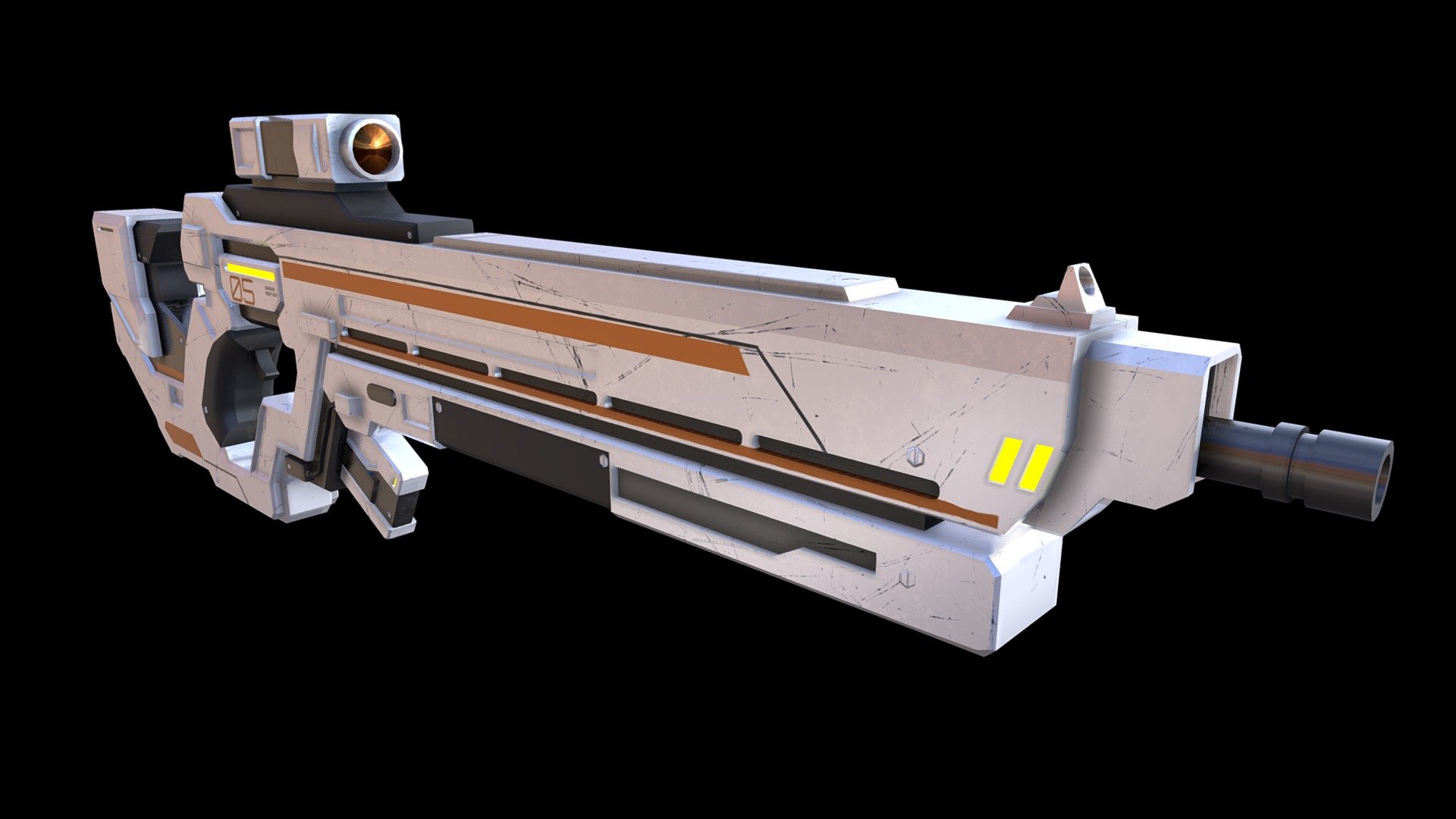 HYBRID Pulse Rifle - Download Free 3D model by Bl4ckGh0st [33a2d1a ...