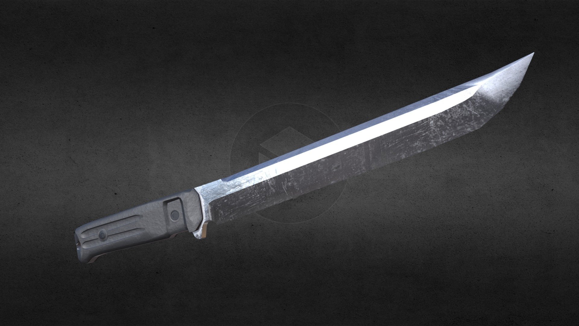 Knife Model - 3D model by kharkusha [33a35ba] - Sketchfab