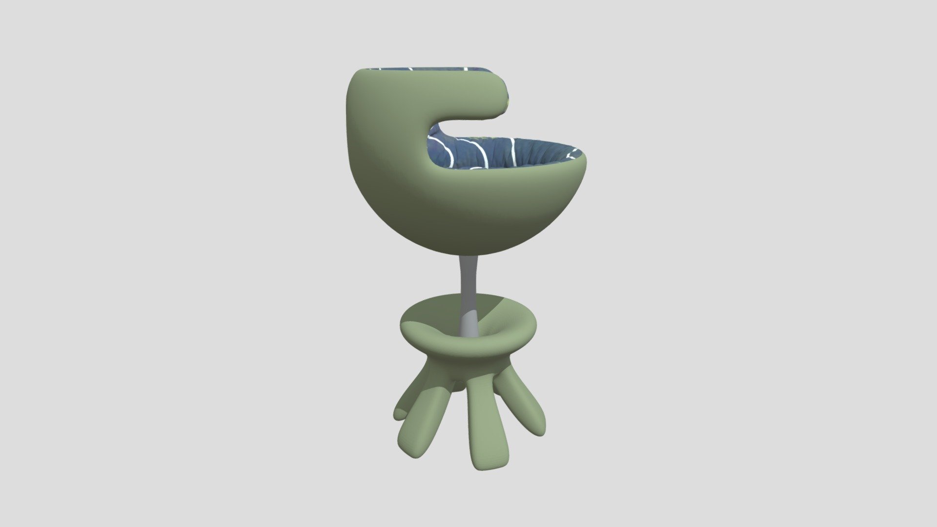 Stul - Download Free 3D model by nuritariel [33a3c4b] - Sketchfab