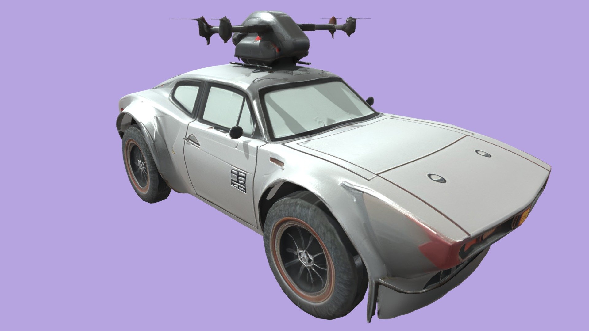 🚗FPV EW Cyberpunk Car (🔵Hyper3D) - Download Free 3D model by ☢️𝚂.𝚃.𝙰.𝙻 ...