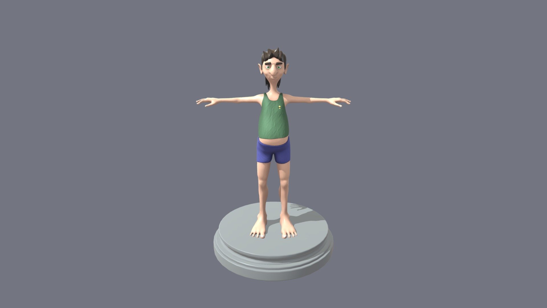 Rogan T-Pose - 3D model by Brendon Timmins (@Brendon.Timmins) [33a54f9 ...