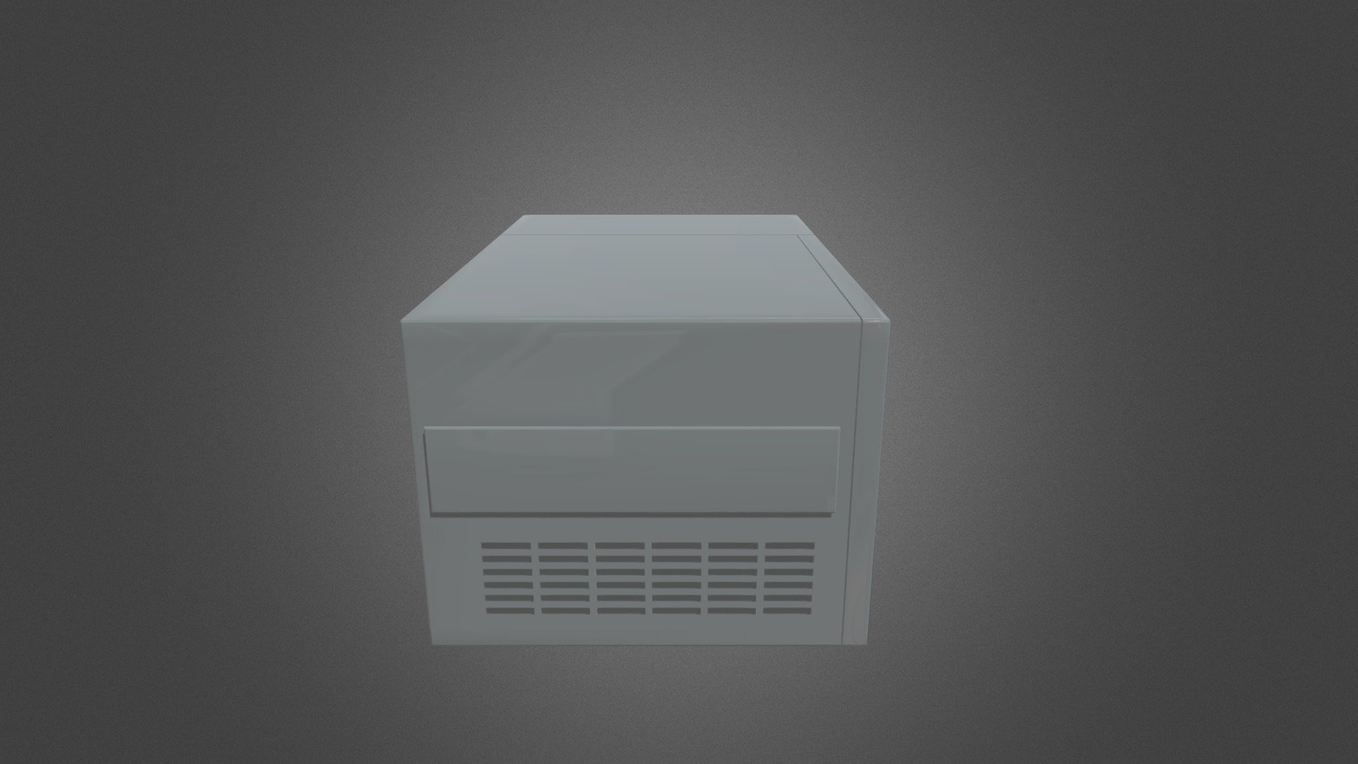 Silver Mircrowave Oven - Modern - 3D model by alois.tomek [33a70bb ...
