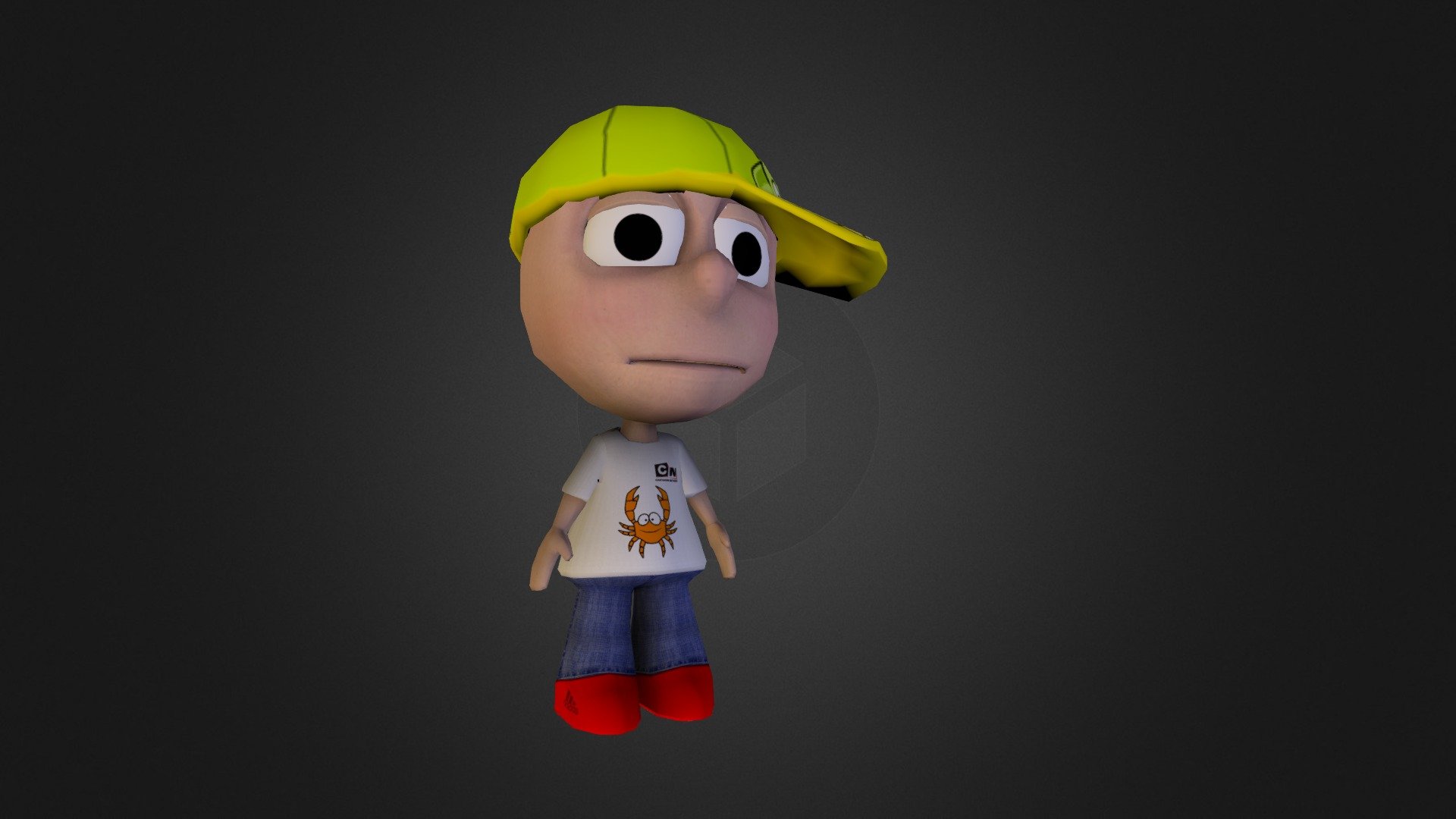 cartoon Child - 3D model by Samuel Pérez Ovejero (@sapeov) [33a7833 ...