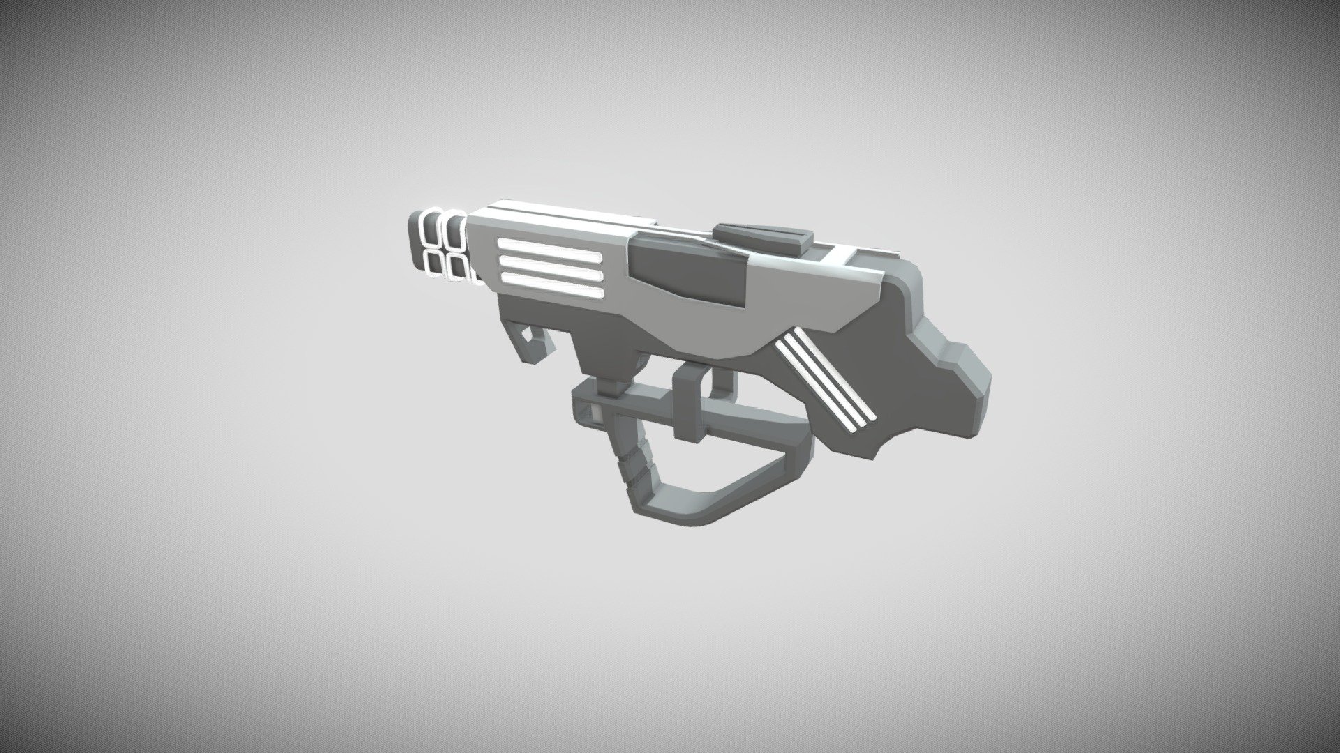 Futuristic Gun Concept Model - 3D model by SrutiChekka [33a8220 ...
