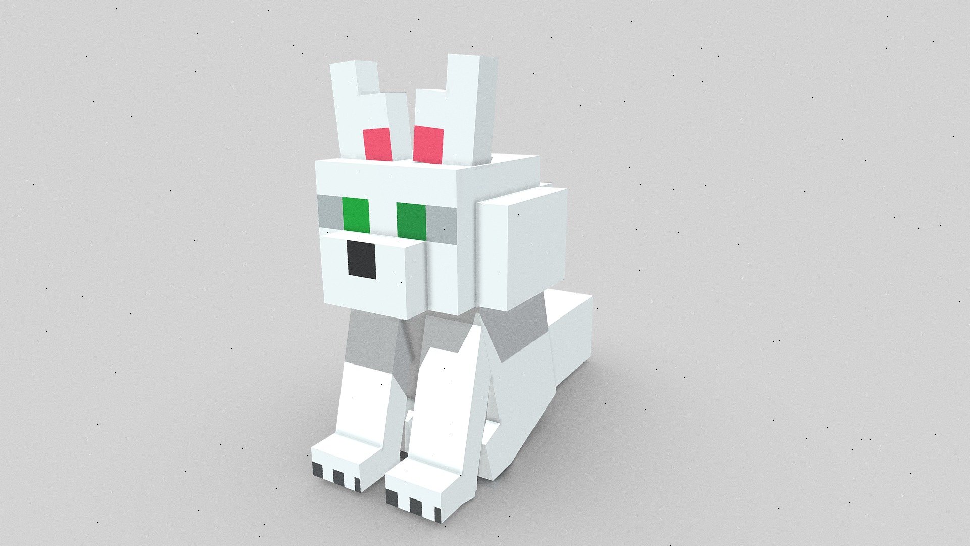 Voxelart Arctic fox - Download Free 3D model by mrfunnysheep [33aa738 ...