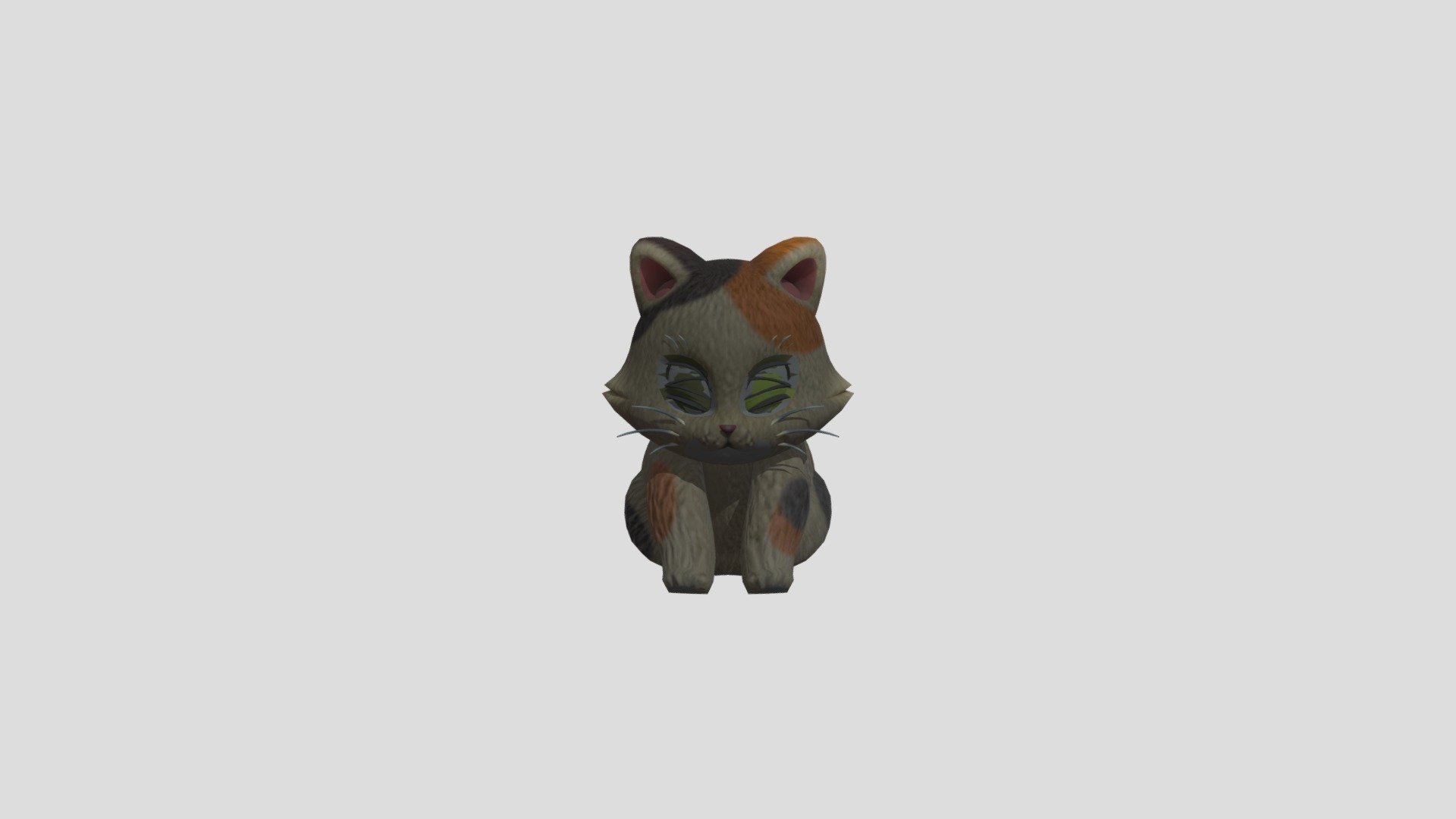 Mother Calico Cat - Download Free 3D model by naviogutierrezdavid ...