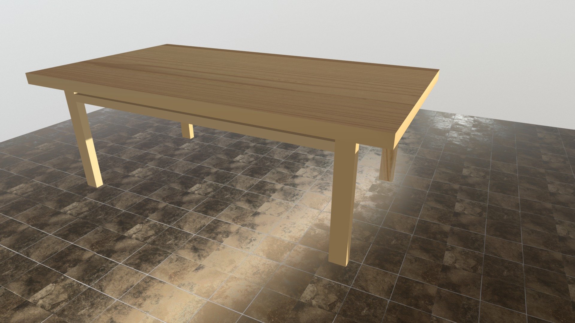 Mesa Low Poly - 3D model by ruchan [33aae86] - Sketchfab