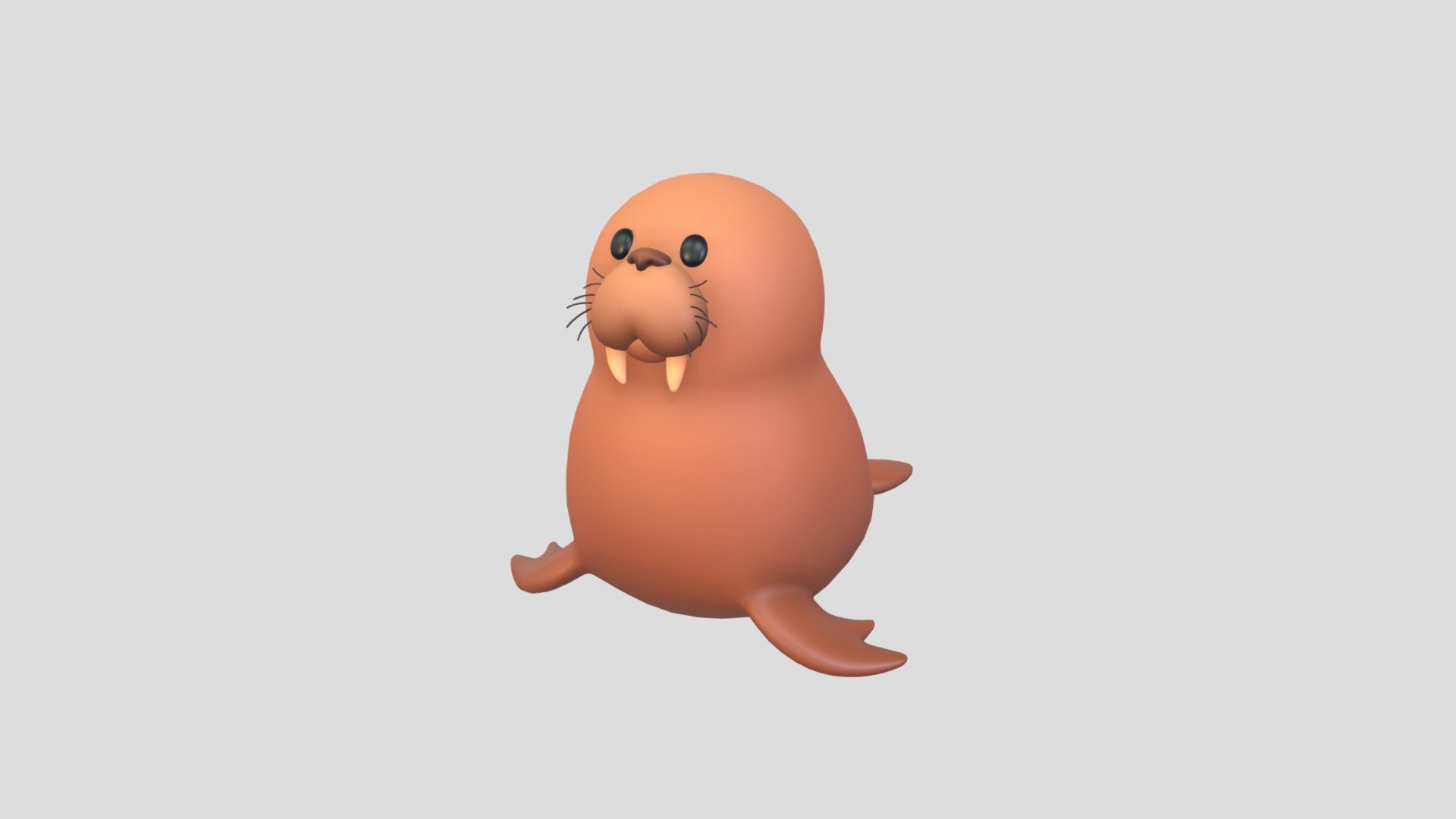 Character275 Walrus - Buy Royalty Free 3D model by BaluCG [33ab81b ...