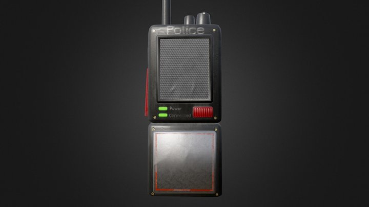 Policeradio 3D models - Sketchfab