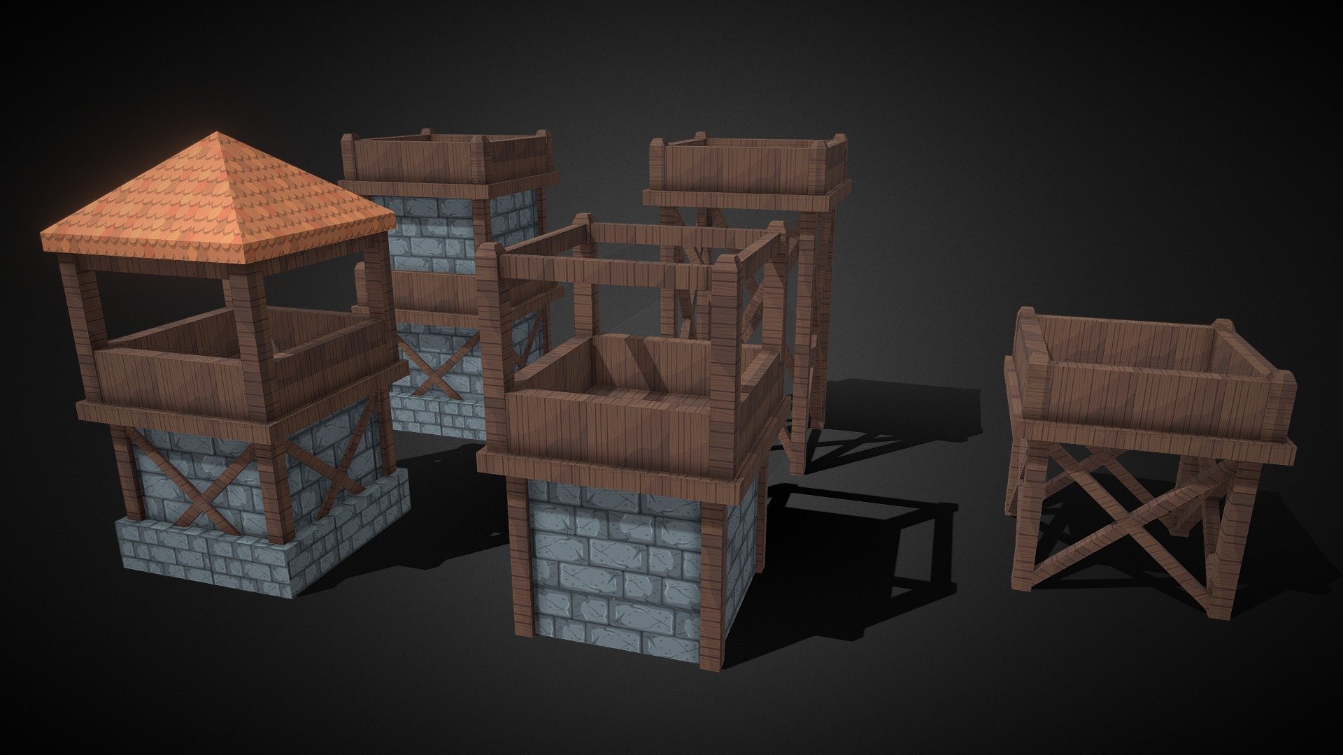 Archer Towers - Buy Royalty Free 3D model by MOJackal [33aced1 ...
