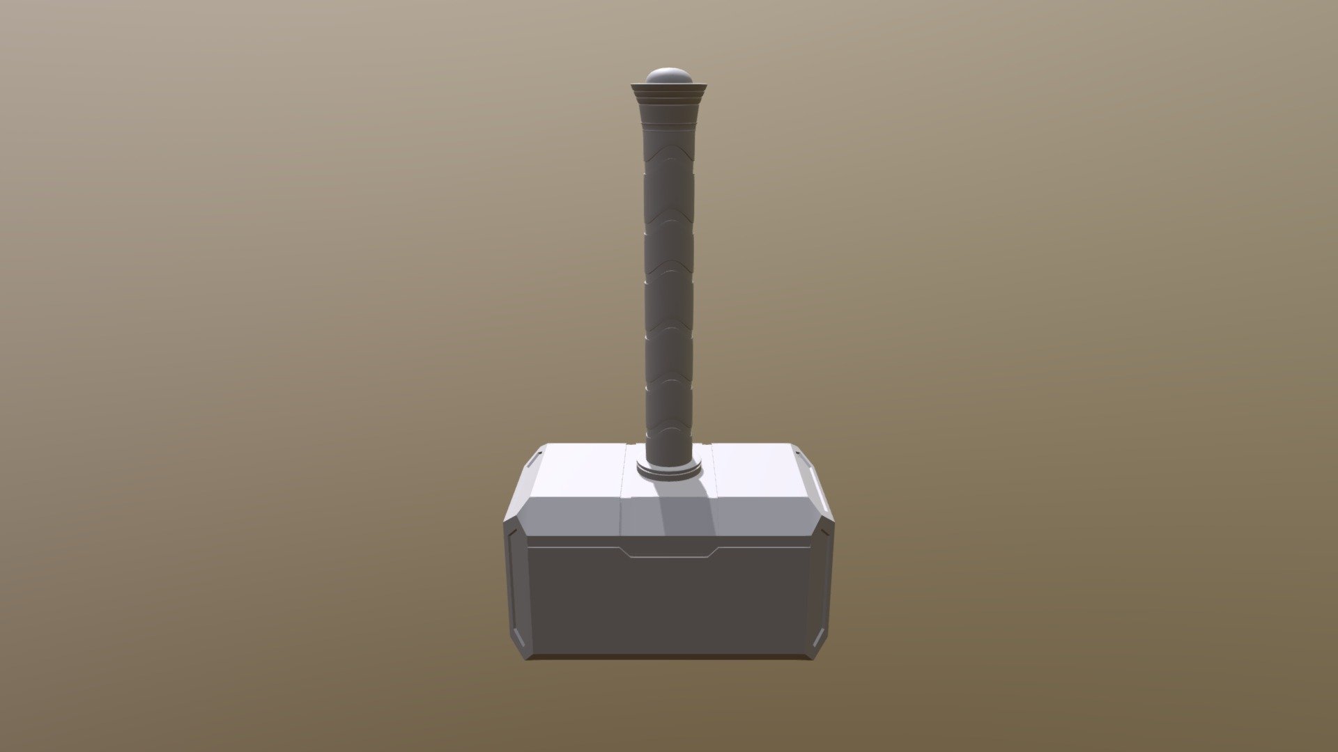 Thor Hammer - 3D model by Vauren [33ad3d2] - Sketchfab