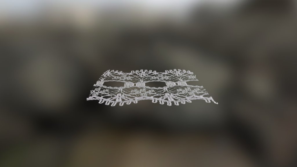 3D Lace Experiment 1 Single sided - 3D model by Chris Pickup ...