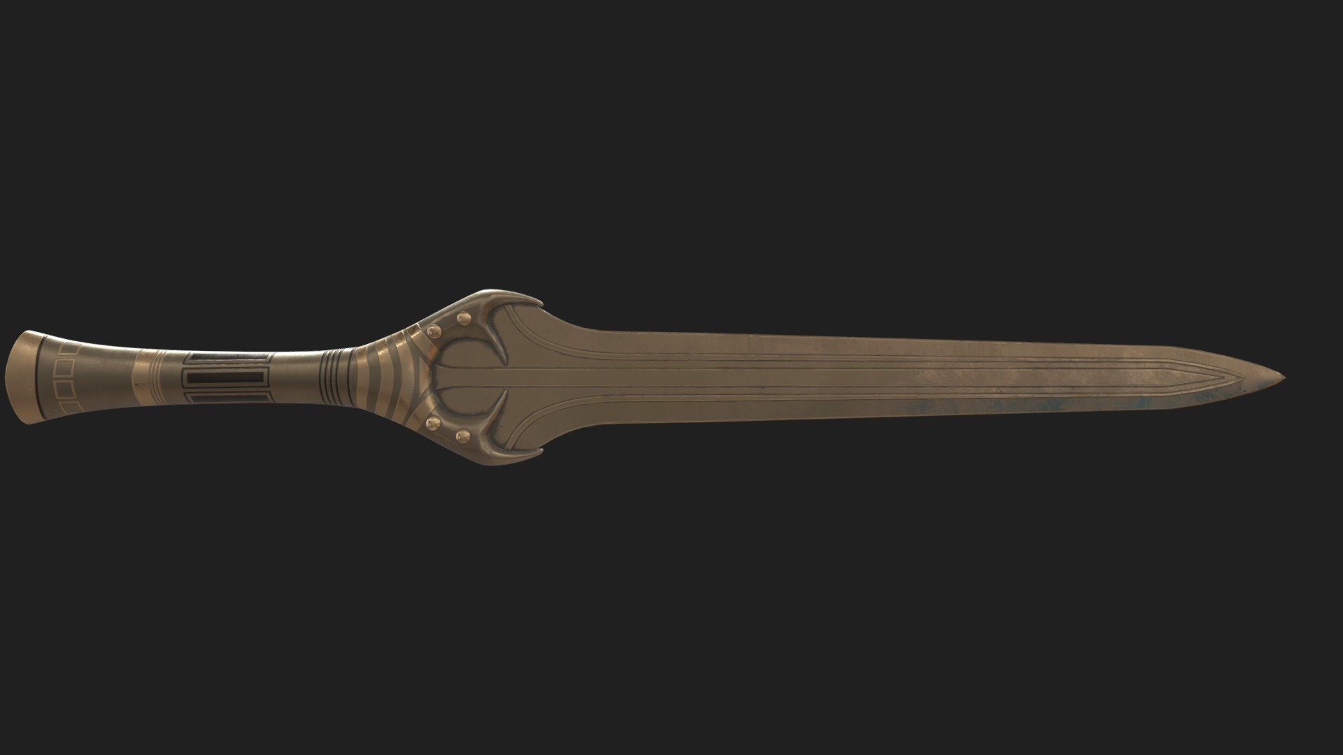 Alessian Sword - Beyond Skyrim Tribute - 3D model by CaesarXVI [33ae886 ...