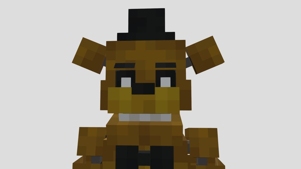 Minecraft X FNaF - A 3D model collection by TRexGamer360 - Sketchfab
