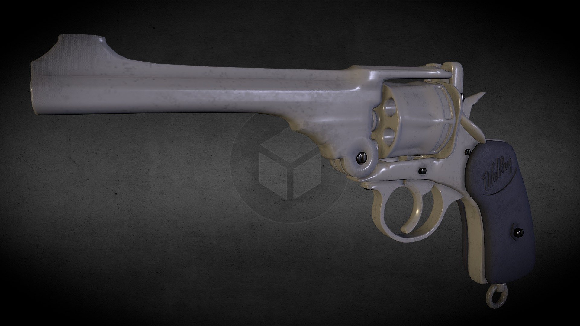 Webley MK VI Gun - Download Free 3D model by Zdzich [33b0da1] - Sketchfab