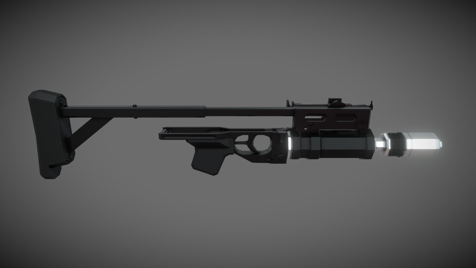 low-poly GP-25 (with stock) - Download Free 3D model by D_U (@DU1701 ...