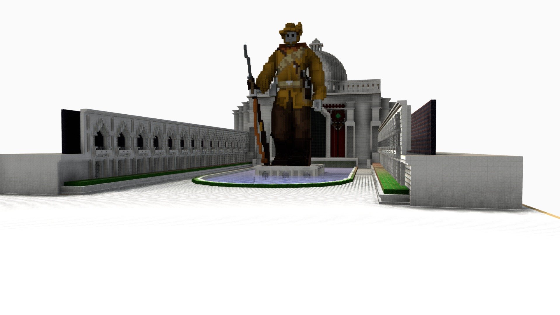 ANZAC Memorial - 3D model by MineGage [33b1b1c] - Sketchfab