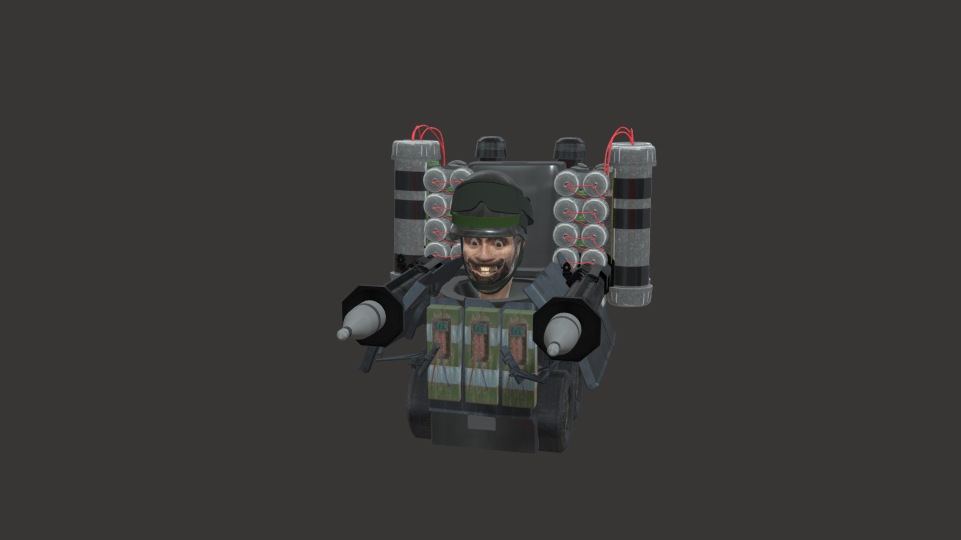 Acid Missle Skibidi Toilet - 3D model by Male -07 (@Skibidi.Toilet.Fan ...
