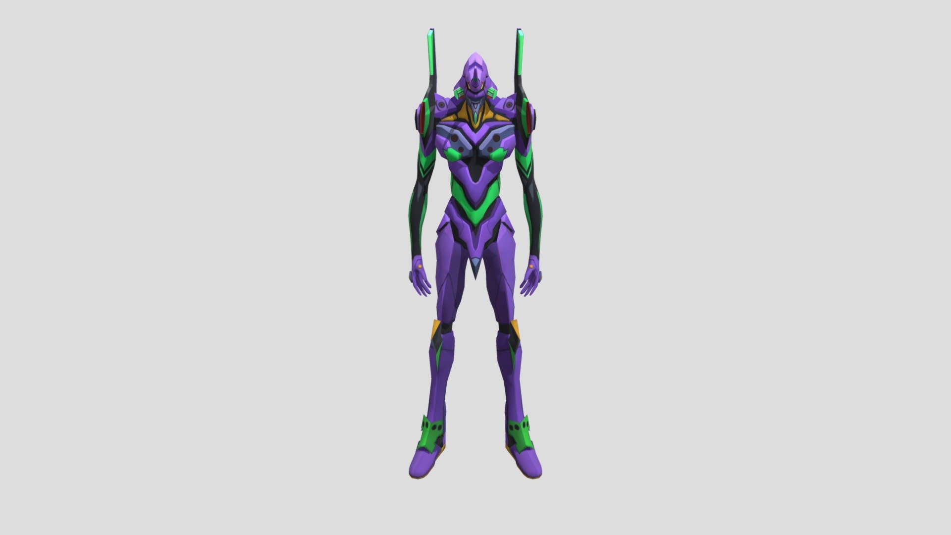 Evangelion Unit-01 - Download Free 3D model by timedrfreeman [33b3f3a ...