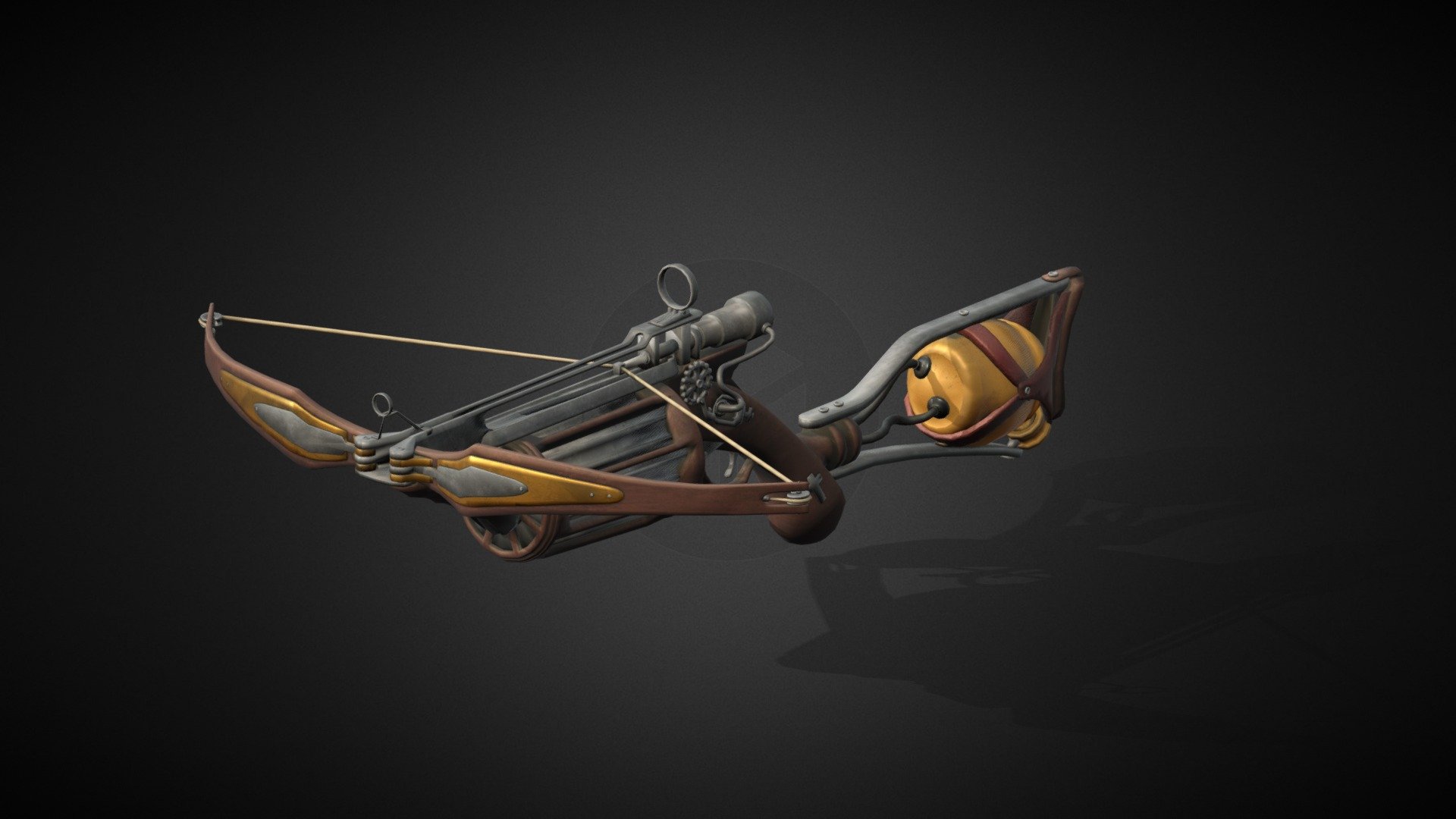Stylized Crossbow - Download Free 3D model by Leonlline [33b43e8 ...