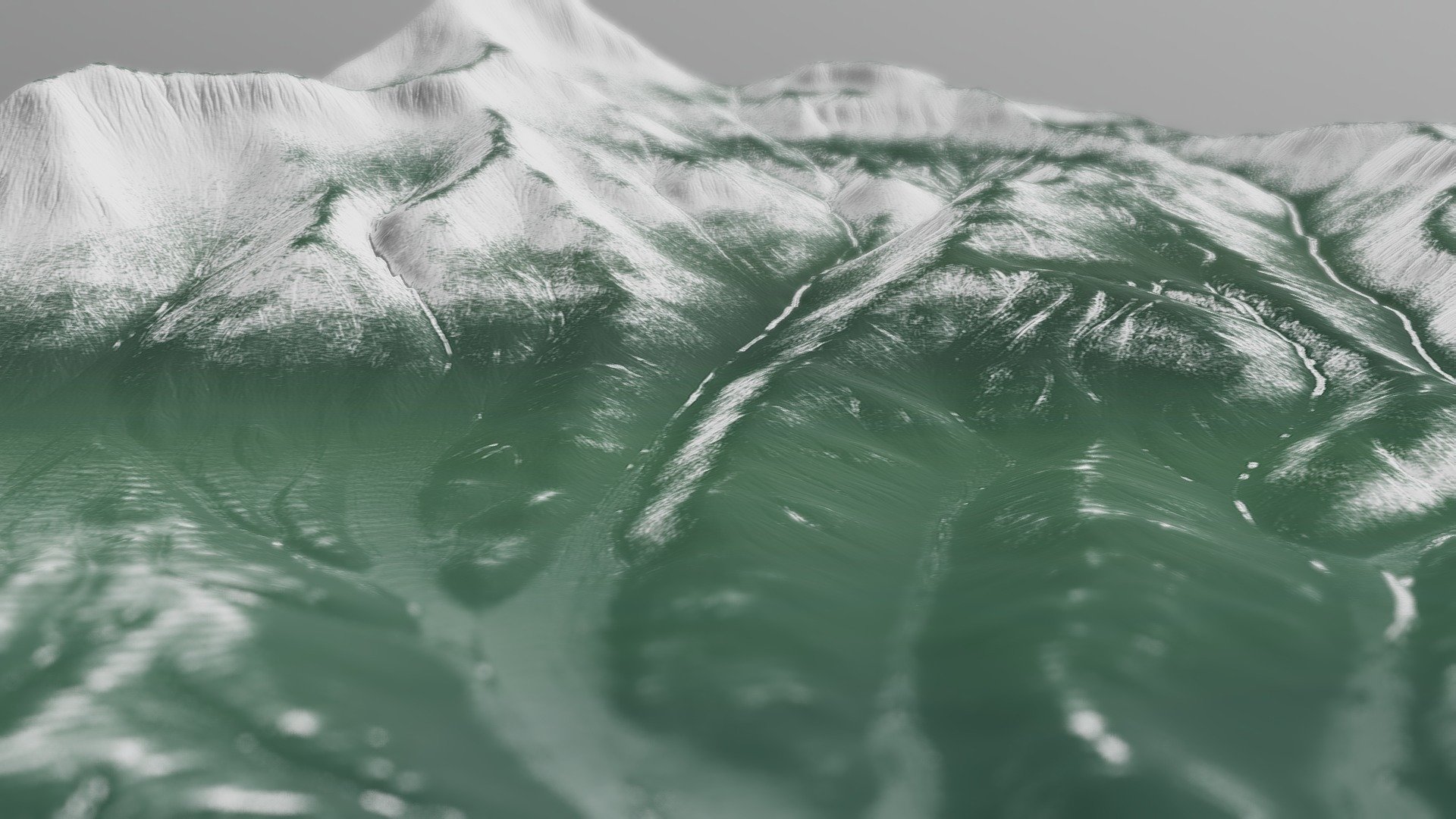 Terrain DEM data _01 - 3D model by Yerko Lucic (@ylucic) [33b50a3 ...