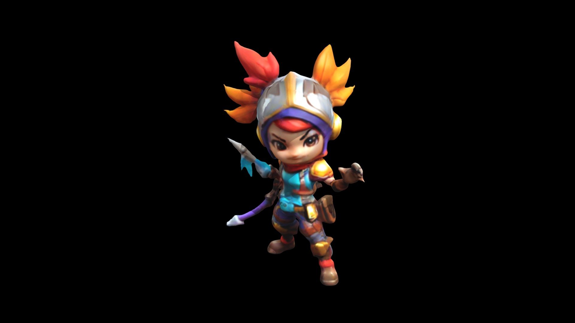 The Battle Angel - Download Free 3D model by klrxyz [33b686f] - Sketchfab
