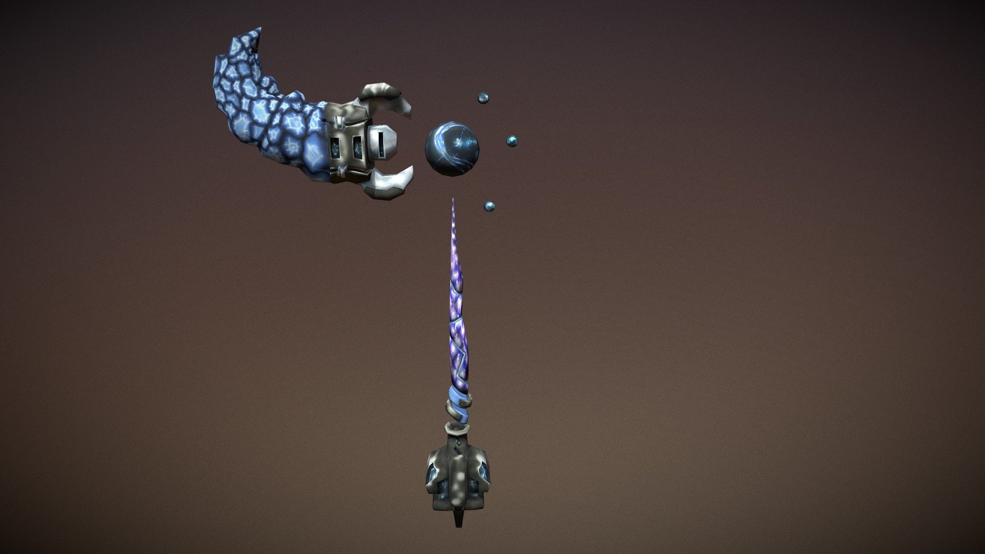 Staff - 3D model by kevinmaida [33b7271] - Sketchfab