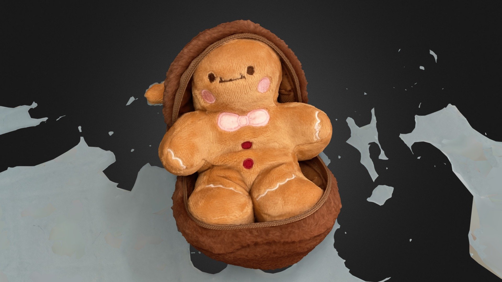 gingerbread Man - 3D model by Jaku (@Ja-ku) [33b7f4c] - Sketchfab
