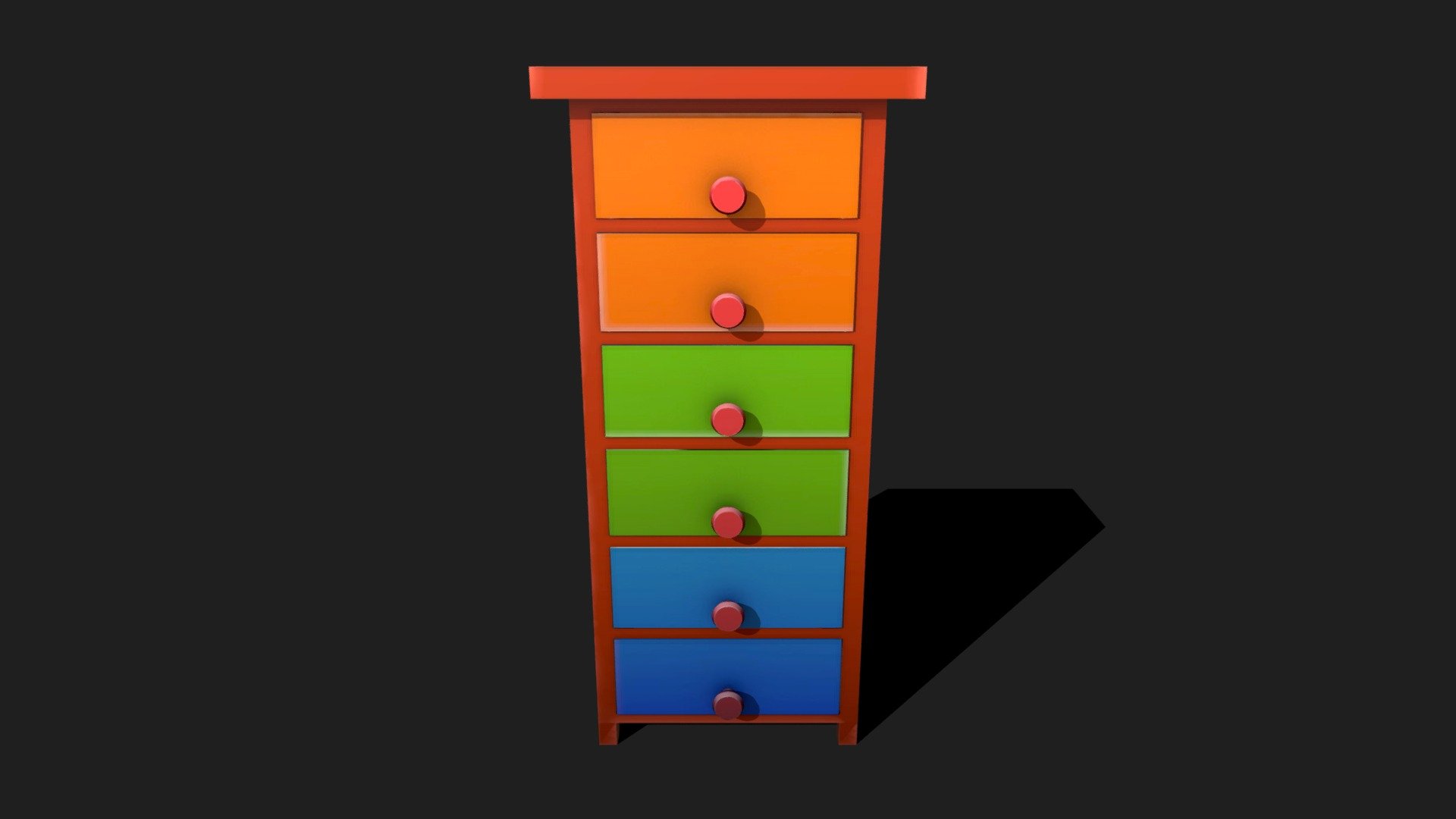 Stylized Drawer 3d Model - Download Free 3D model by another 3d modeler ...