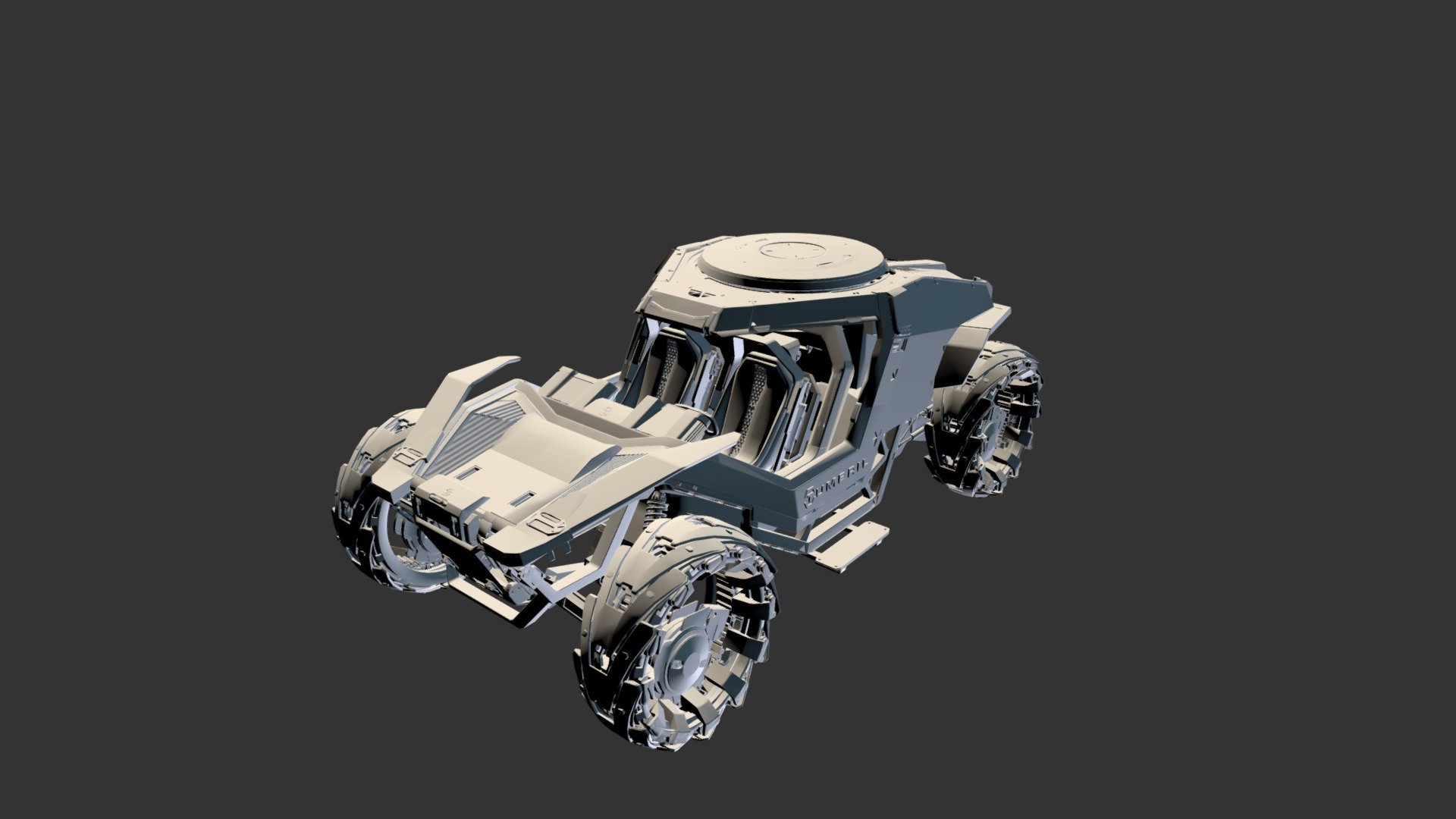 Tumbril Cyclone RN - 3D model by Star Citizen Art (@starcitizenart ...