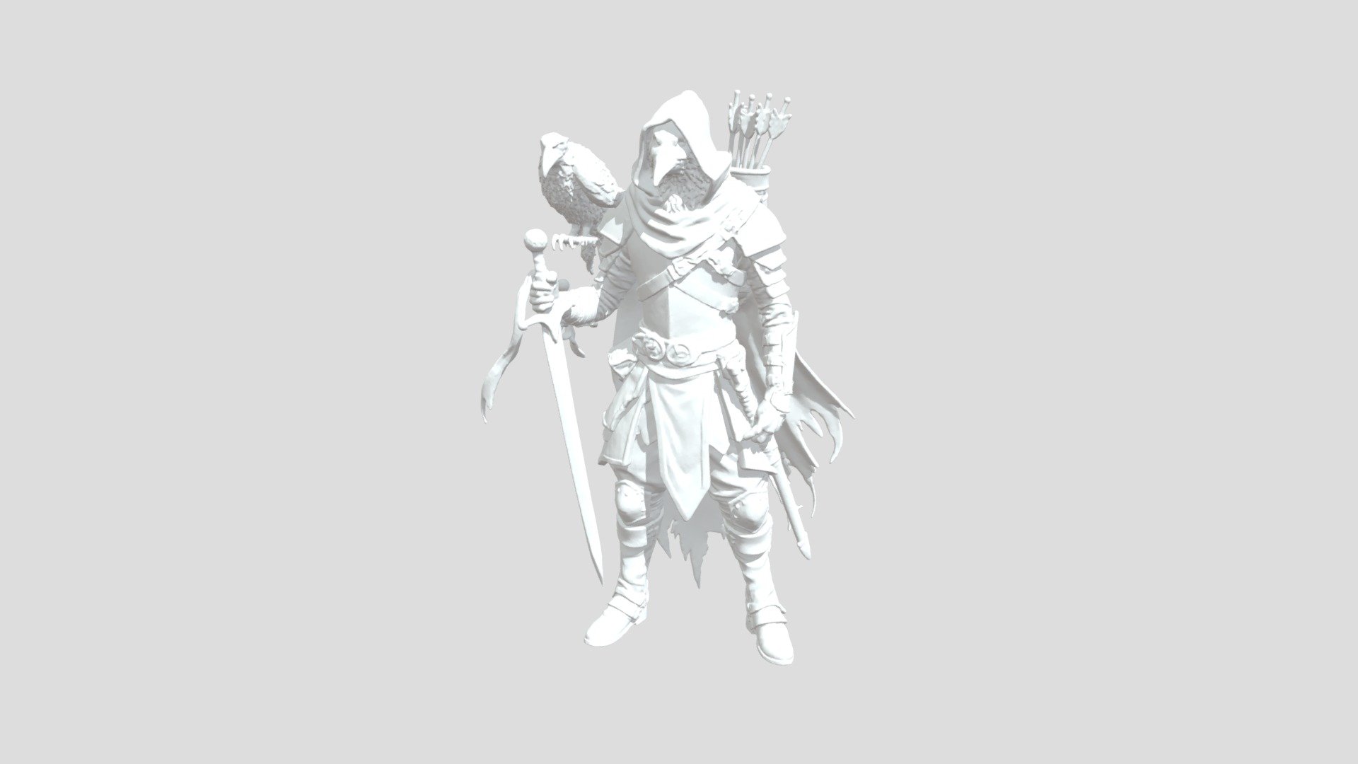 Raven Sentinel - 3D model by Giarone [33bb575] - Sketchfab