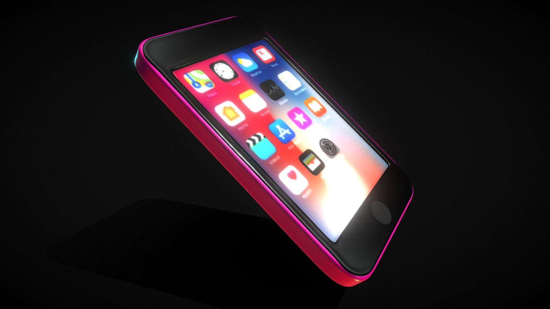 mobile phone 3D model - Buy Royalty Free 3D model by Gabriel Diego ...