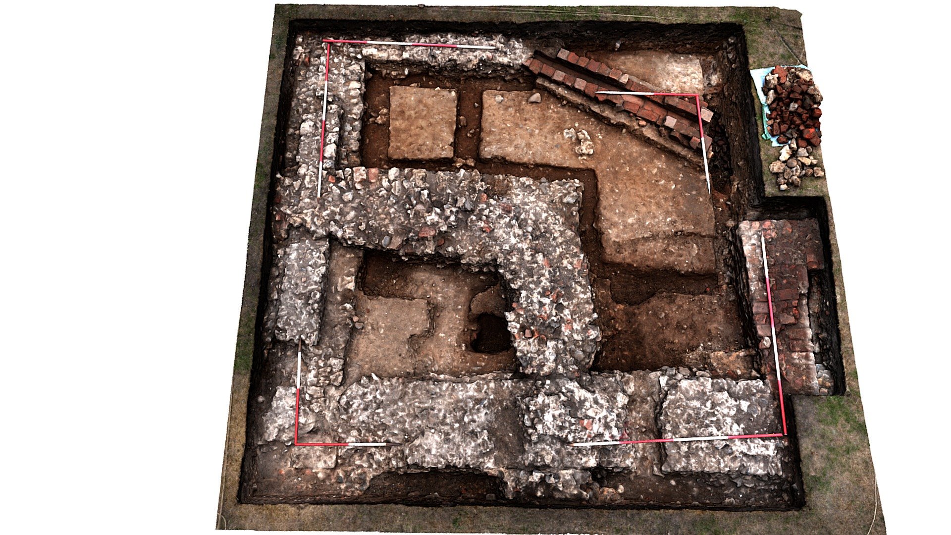 Greys Court Corridor Dig - 3D model by Richard Miller (@giromondo ...