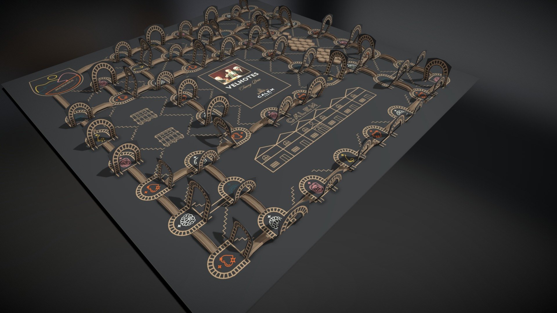 Board AR Game - 3D model by Rodrigo Assaf (@rodassaf) [33bc7cf] - Sketchfab