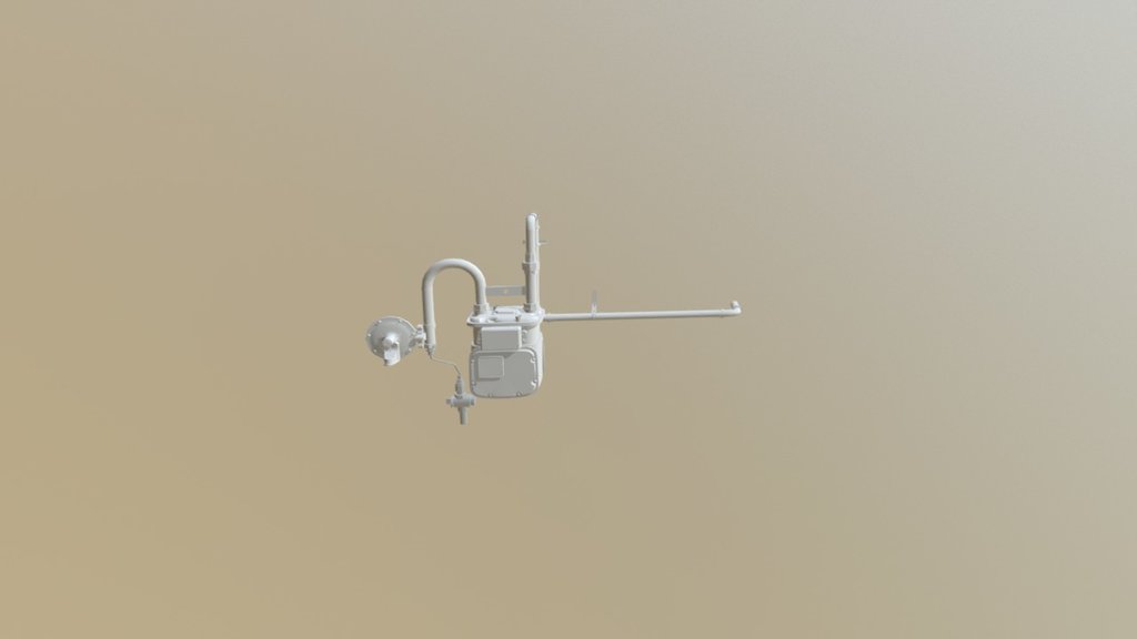 Gas Meter - 3D model by StephenFitz (@Achieve3DSteve) [33bcca6] - Sketchfab