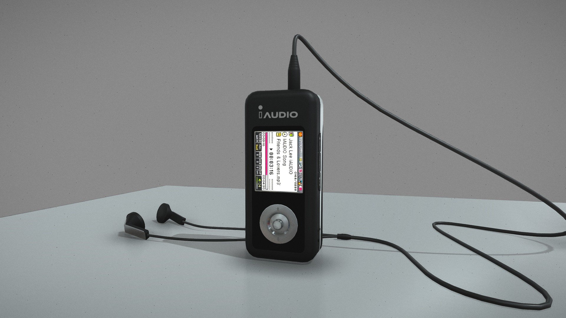 Cowon iAudio U3 - Download Free 3D model by vodiva83 [33bcd92] - Sketchfab