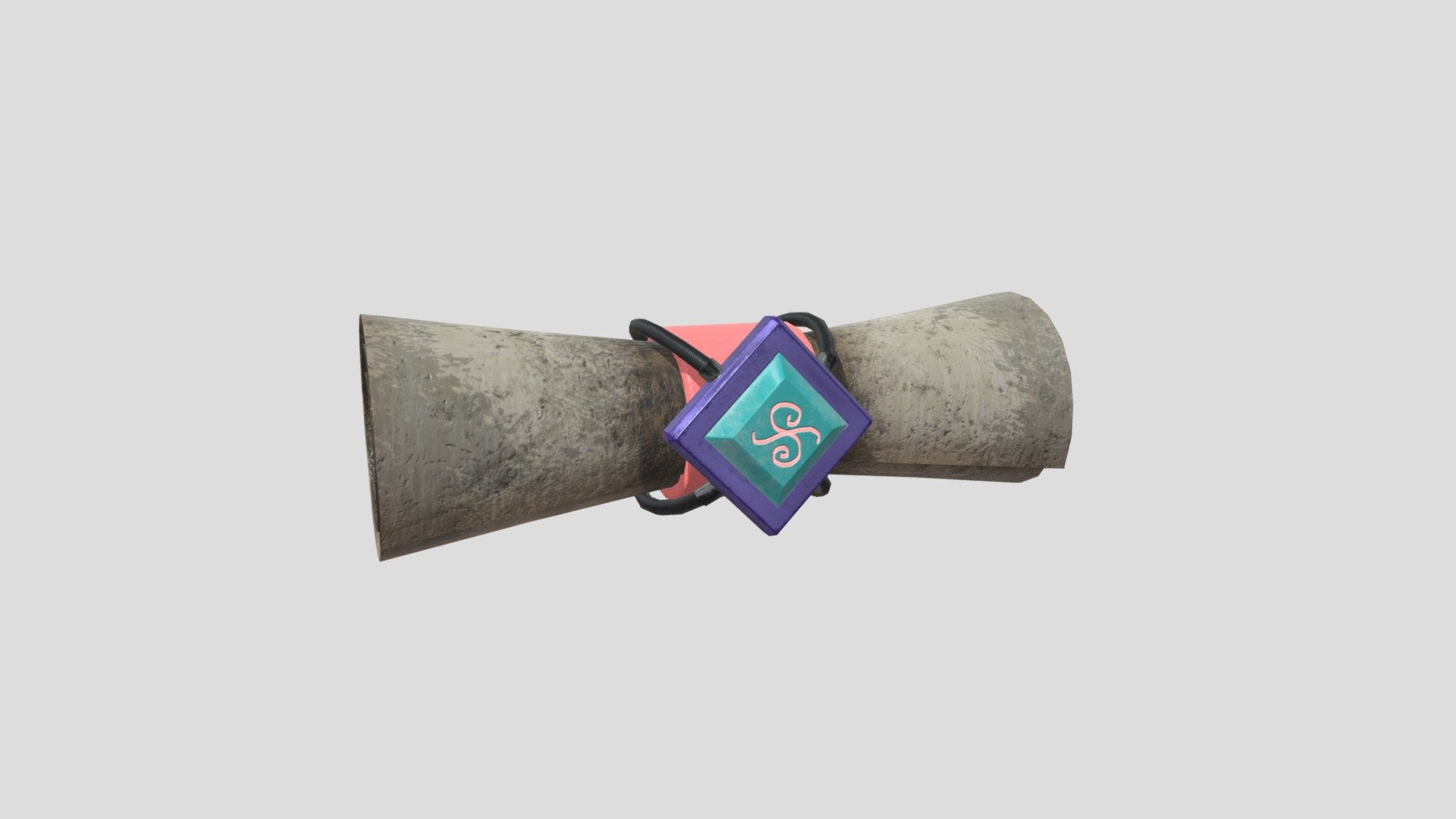 Stylized Scroll_2021 - 3D model by mingmoon [33bd893] - Sketchfab