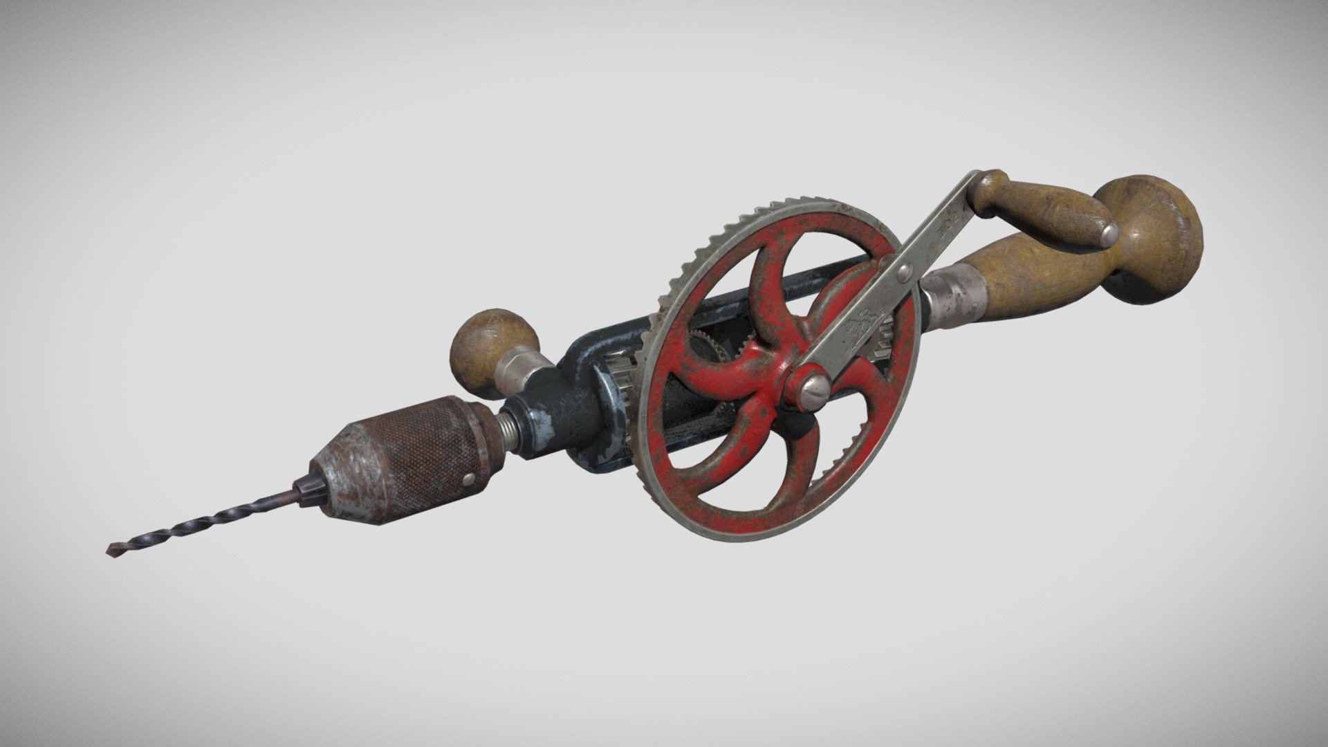 The Hand Drill - 3D model by Quentin Dejaeghere (@Mortepoule) [33bd89b ...