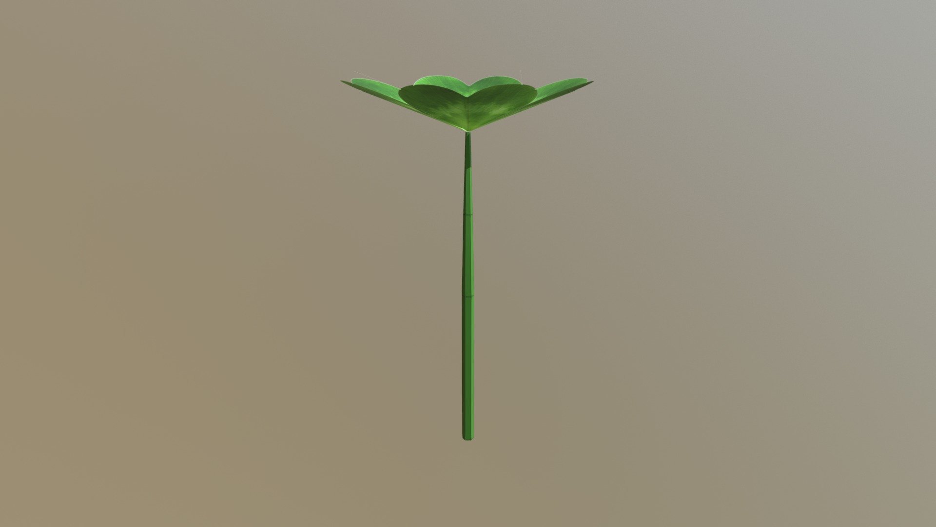 Four Leaf Clover - 3D model by Rhyanan Key (@UnmeiGirl) [33bf8d3 ...