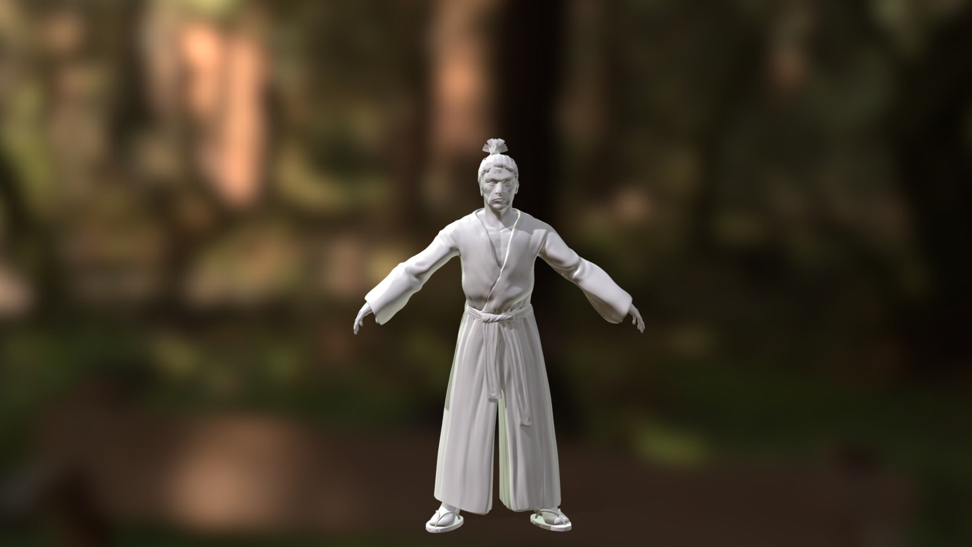 Samurai - Download Free 3D model by third construct (@brand_onart ...