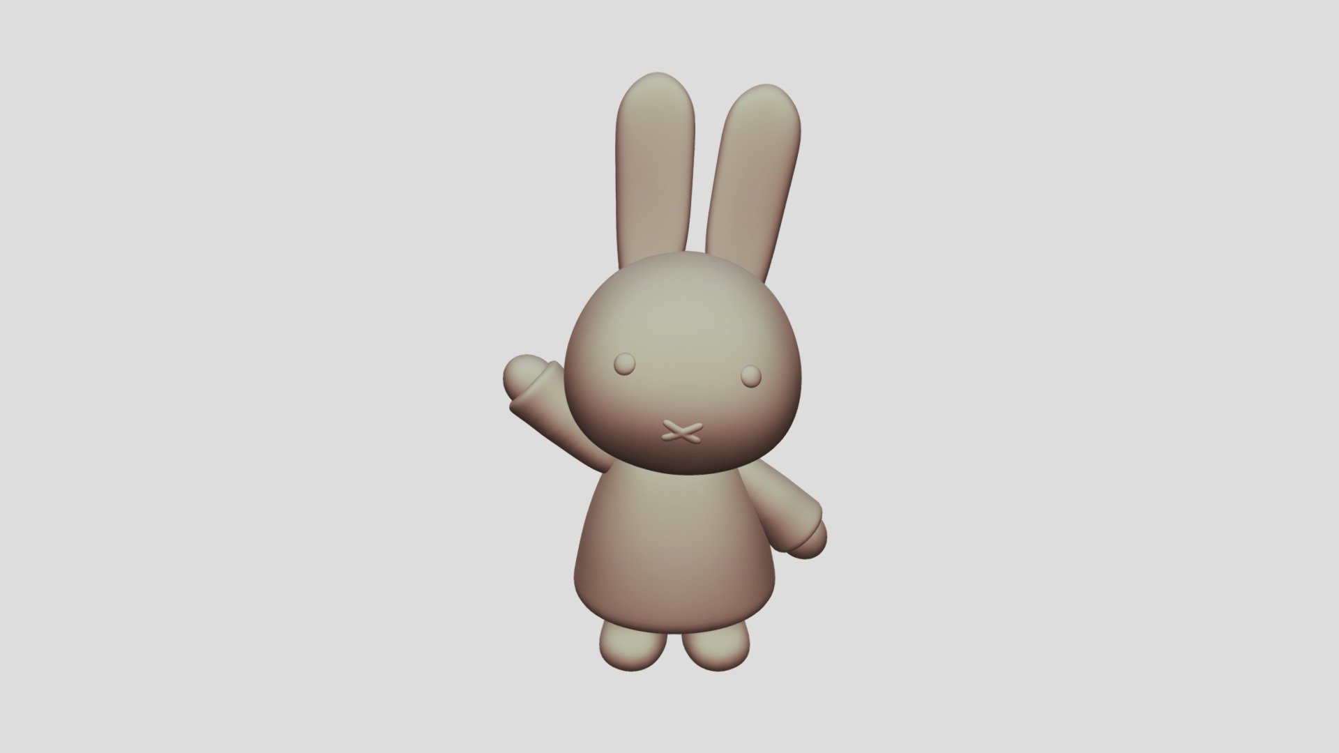 MIFFY-02 - 3D model by francystudio3d [33c3094] - Sketchfab