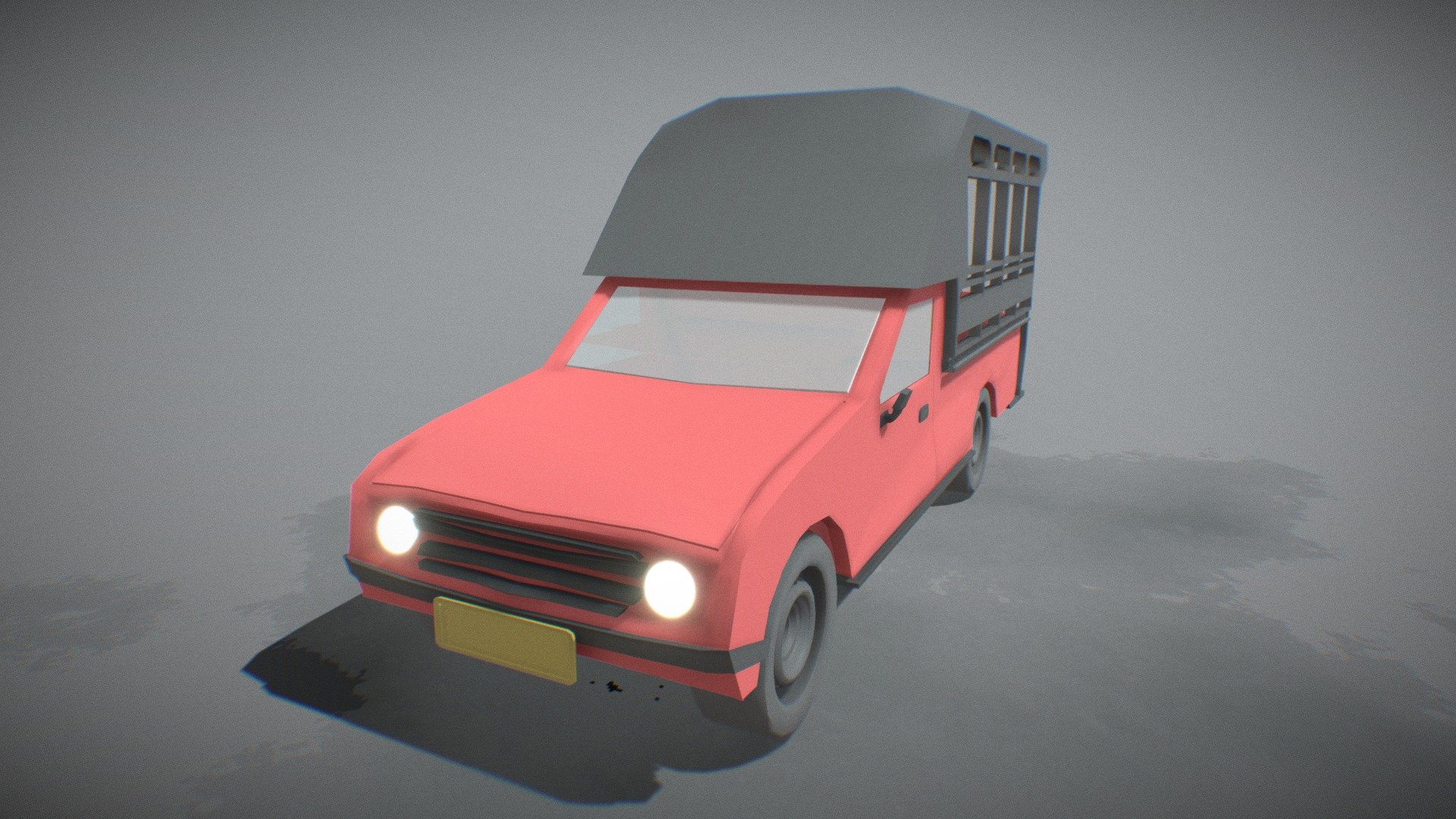 Minibus - 3D model by Chonzchit [33c5671] - Sketchfab