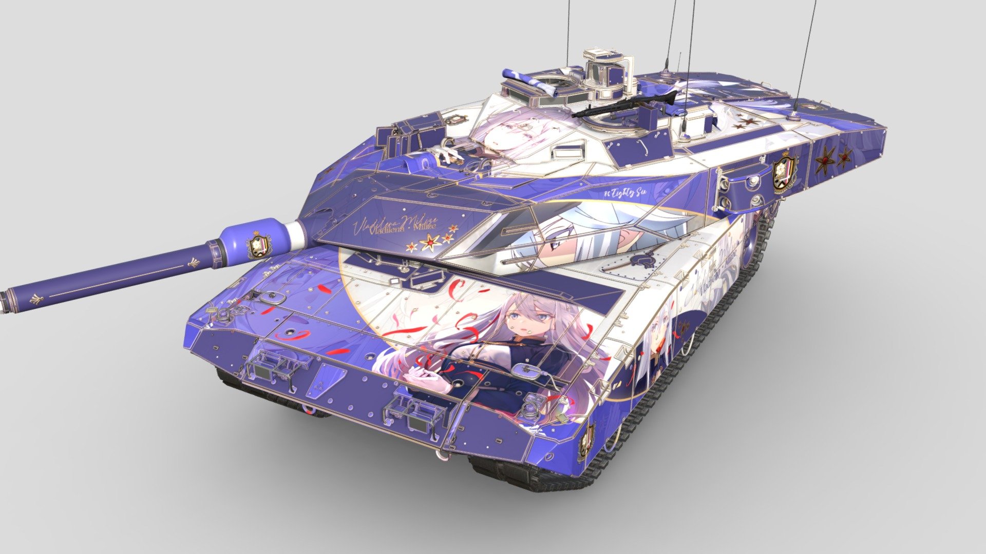 Strv_122B_view - 3D model by Jin_Master (@JLLK4846) [33c6c41] - Sketchfab