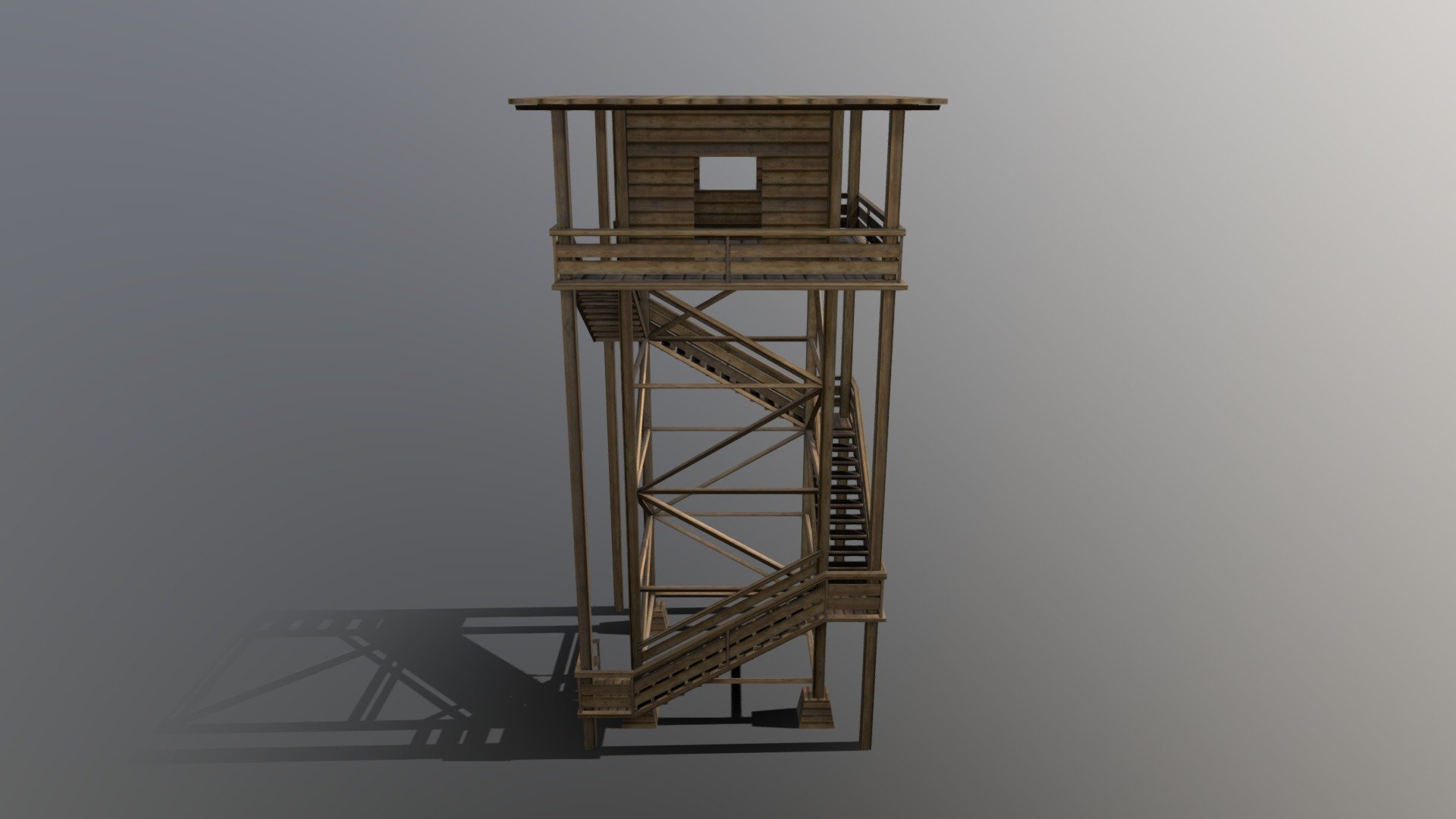 Tower - 3D model by chokshibbhavik [33c8f4a] - Sketchfab