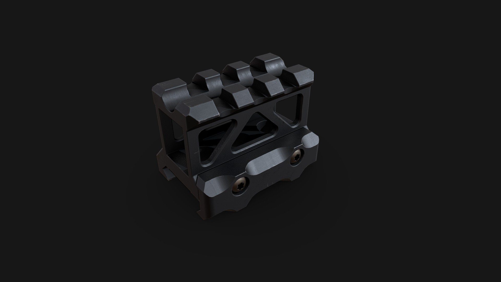 Riser mount - 3D model by Nikolay Almazov (@n-almazov) [33c997a ...