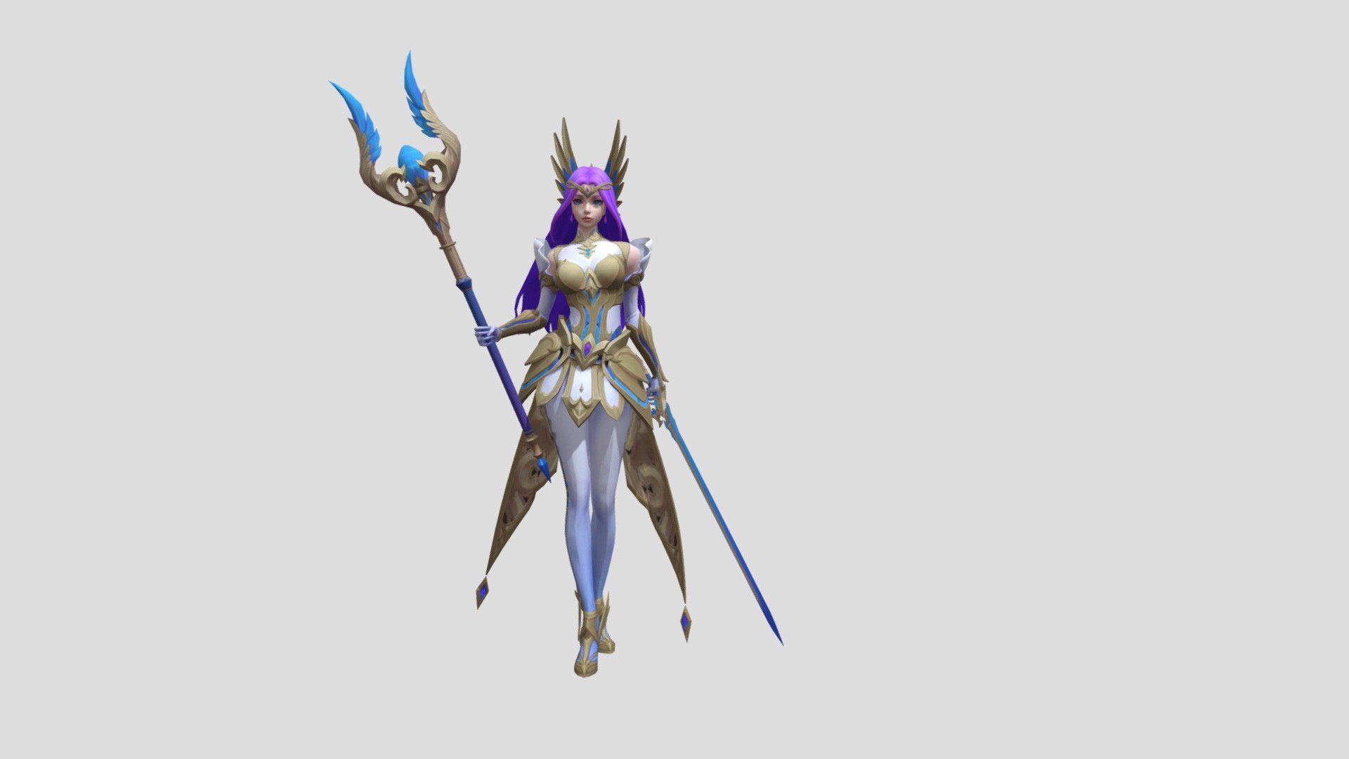 Hero_Odette_Zodiac_Summon_Lobby - Download Free 3D model by ...