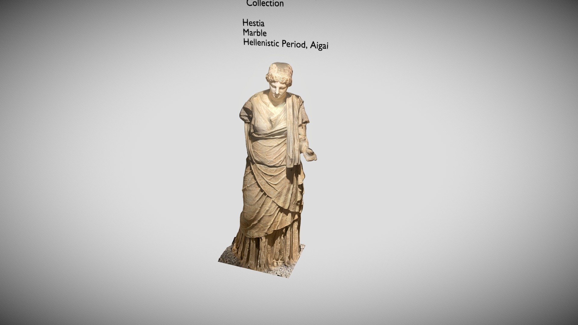 Hestia Statue - 3D model by Yadigar [33cd386] - Sketchfab