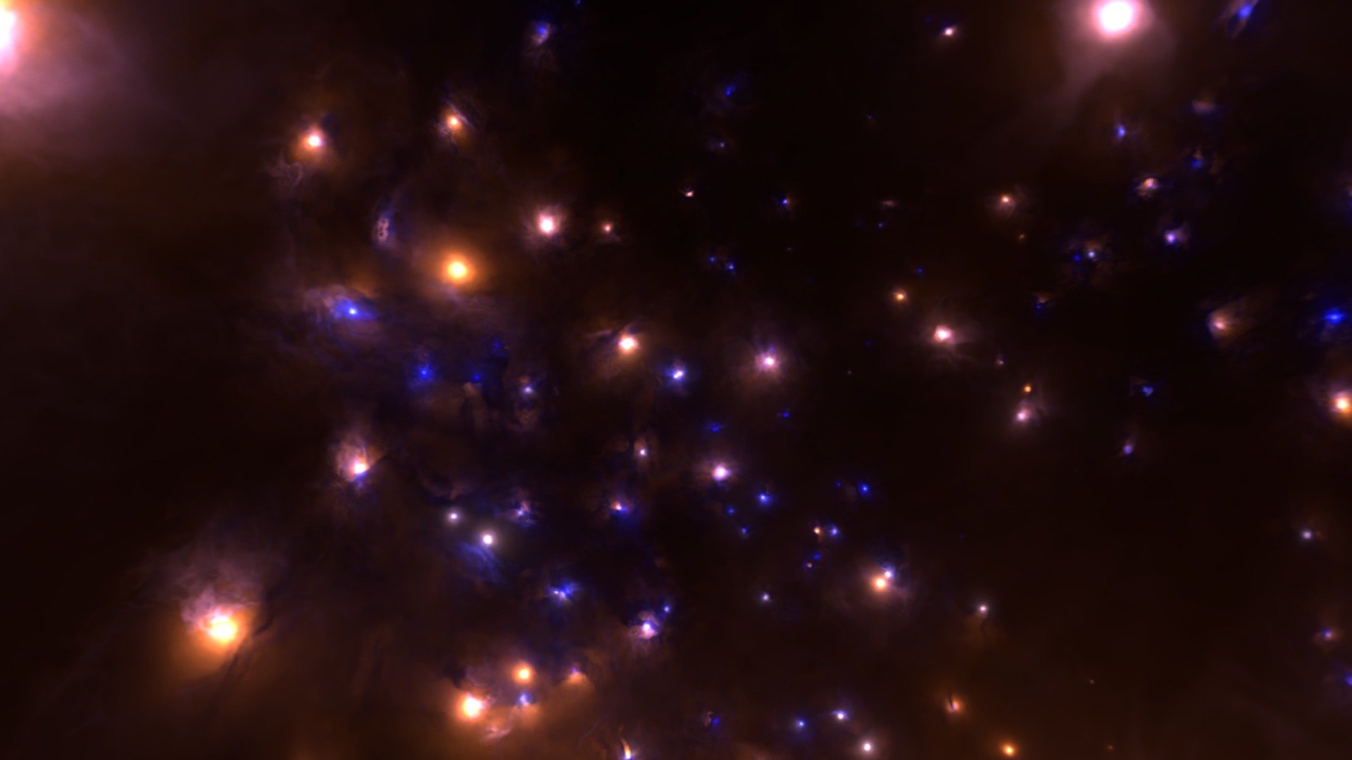 Space nebula HDRI panorama 360 skydome - Download Free 3D model by ...